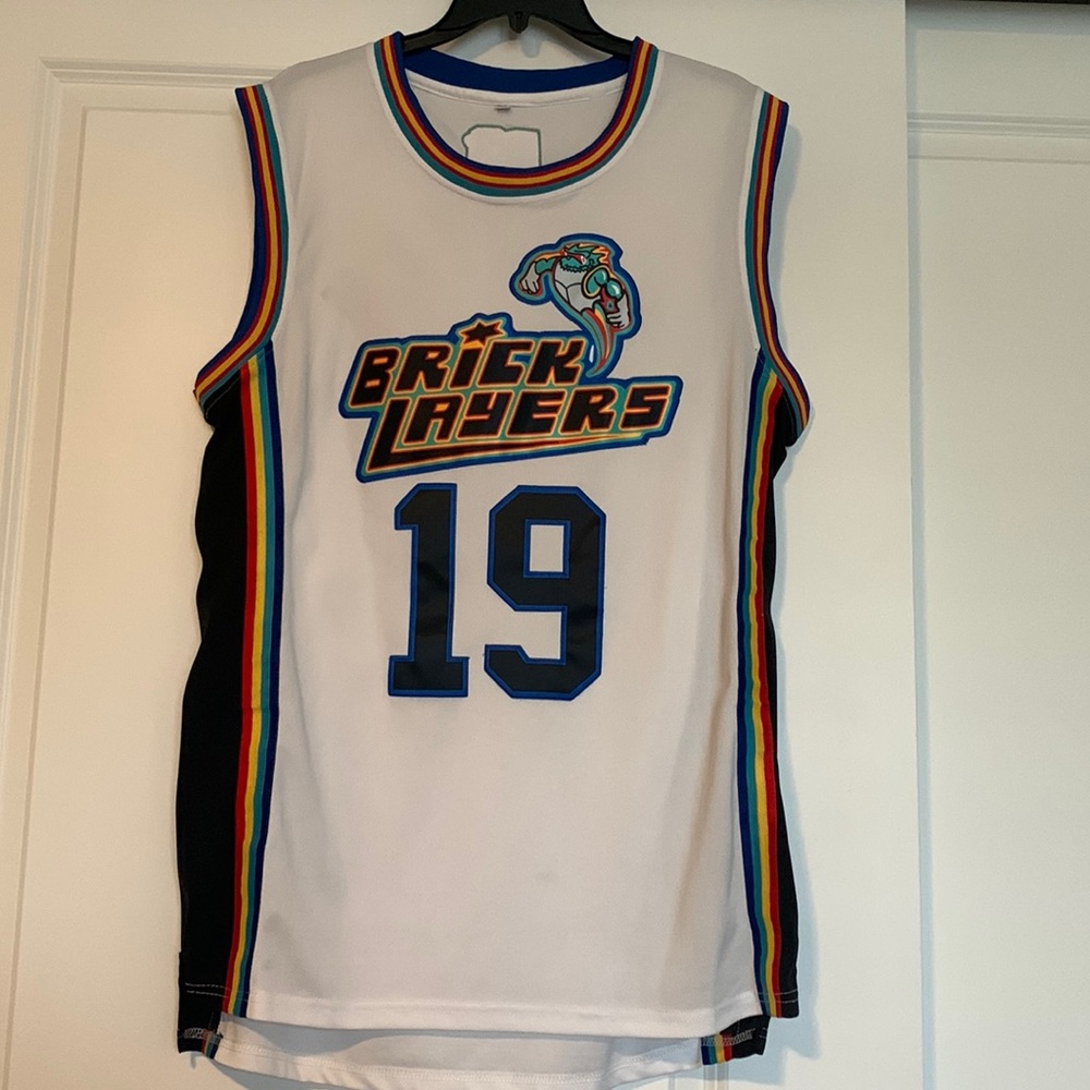 Men’s Brick Layers Basketball Jersey Size Large - Gem